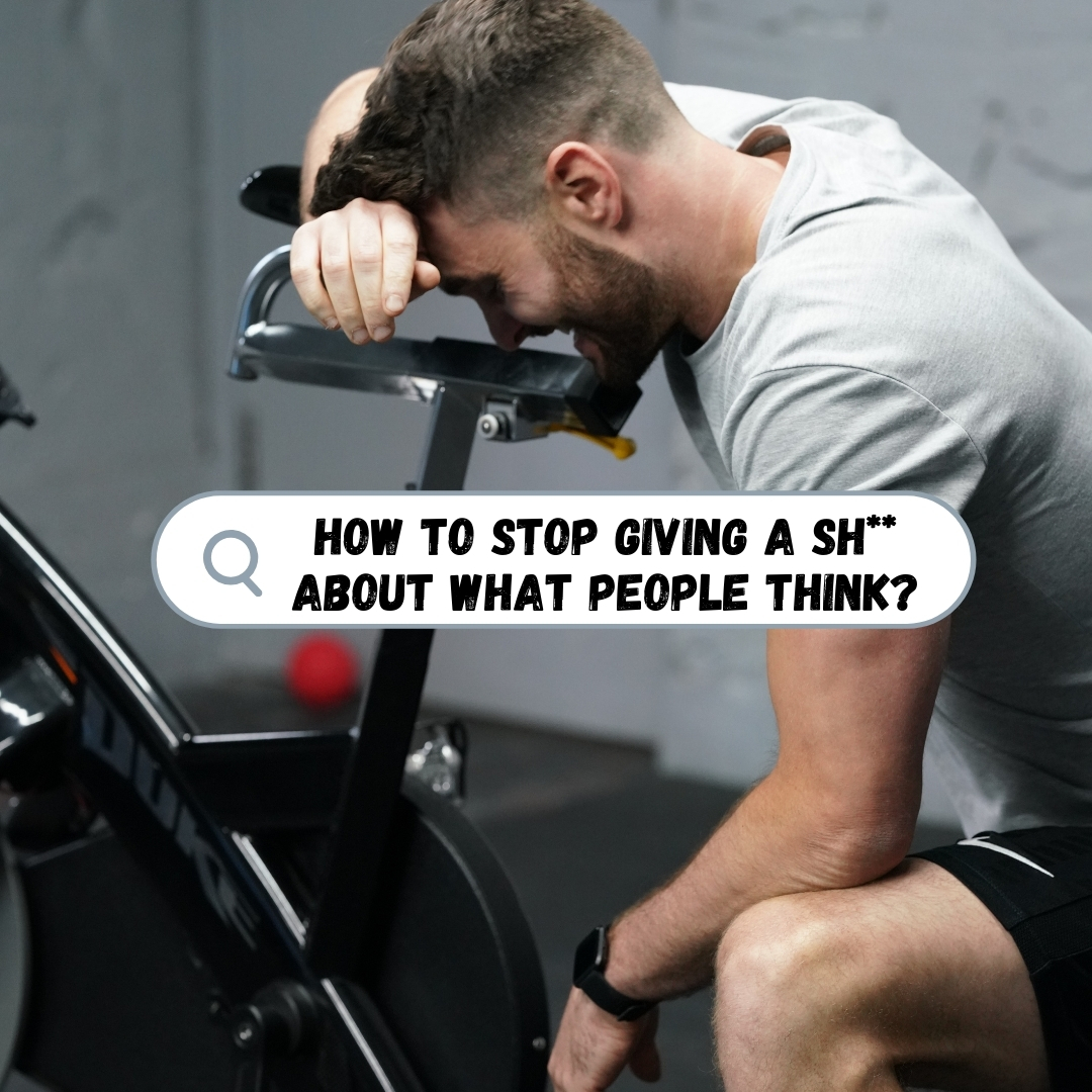 How To Stop Giving A Sh** What People Think. - Luke Goulden